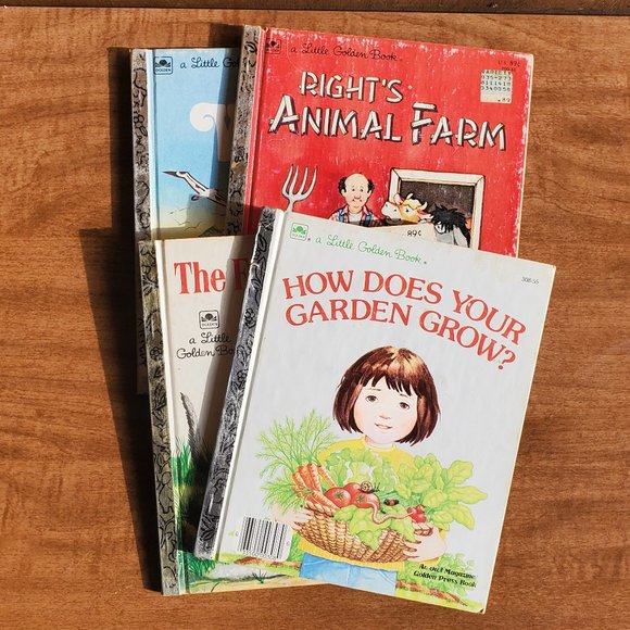 Golden Books | Toys | Vintage Little Golden Book Bundle | Poshmark